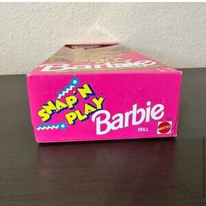 Barbie | Toys | Snap N Play Barbie Doll Vintage 991 Snap On Clothes ...
